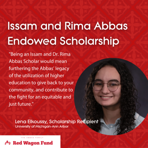 Scholarship Recipients Continue the Incredible Legacy of Rima and Issam ...