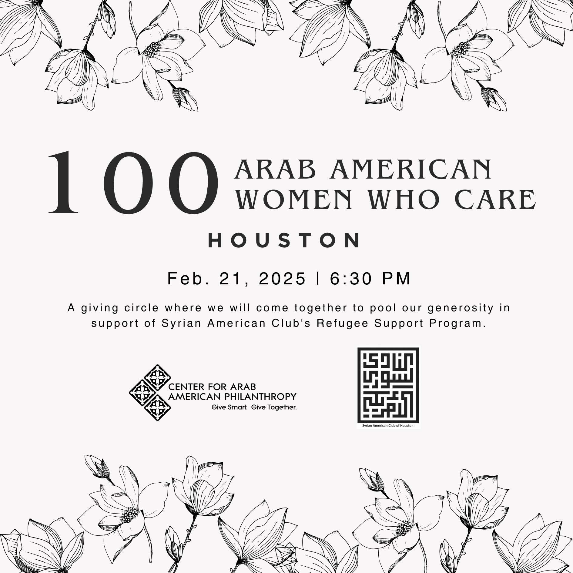 100 Arab American Women Who Care Houston - Center for Arab American ...